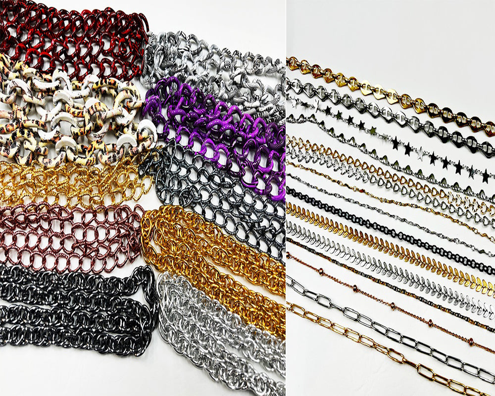 Chains for Every Style - Jewelry & Craft Supplies – Beads Planete Inc.